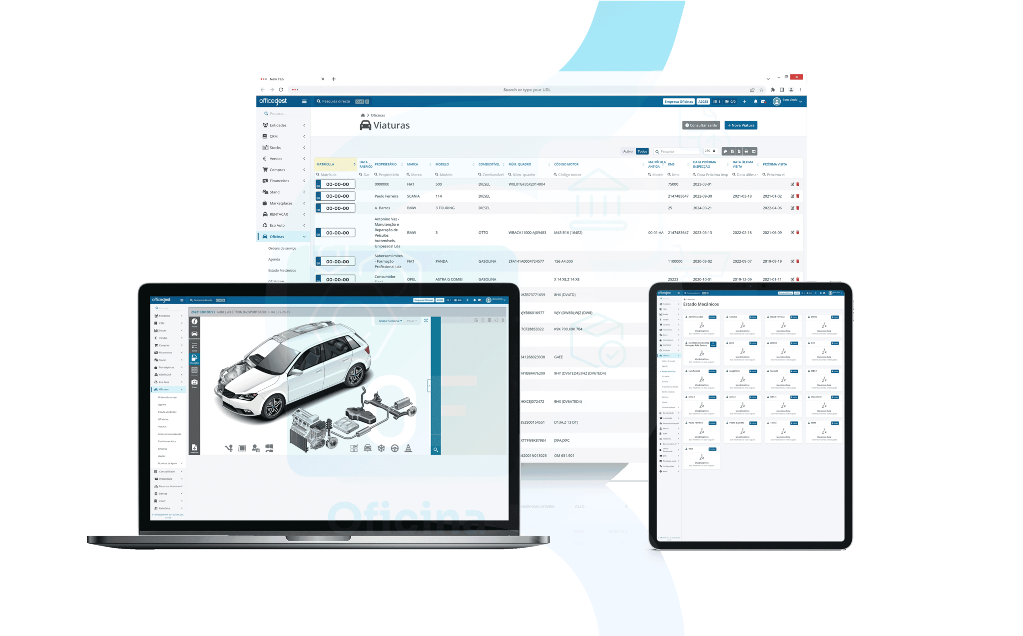 Software Gestão de Oficinas em Tempo Real - OfficeGest